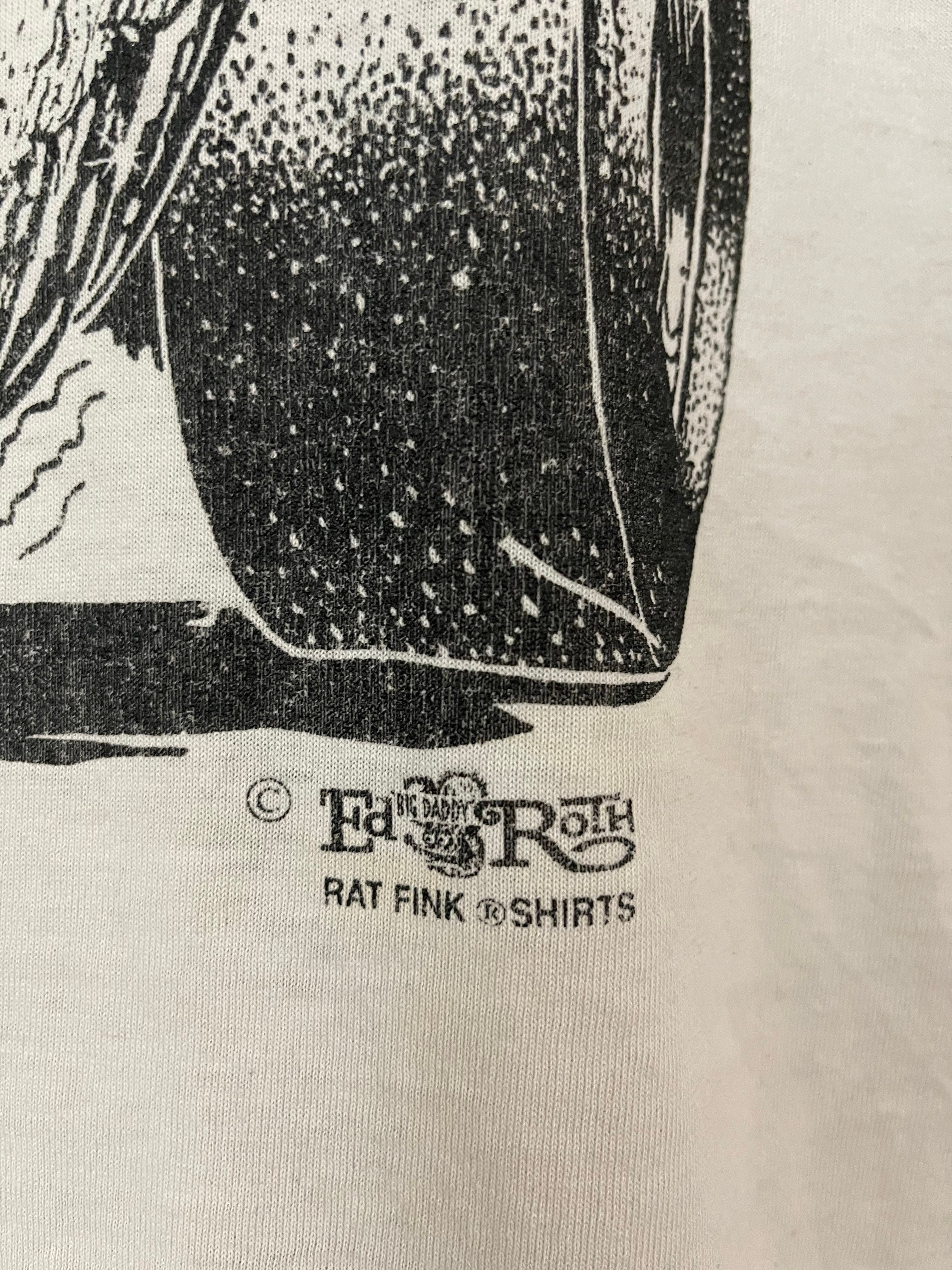 Rat Fink Ed Roth the Rat Trashed Tank Top Cut off Sleeve - Etsy