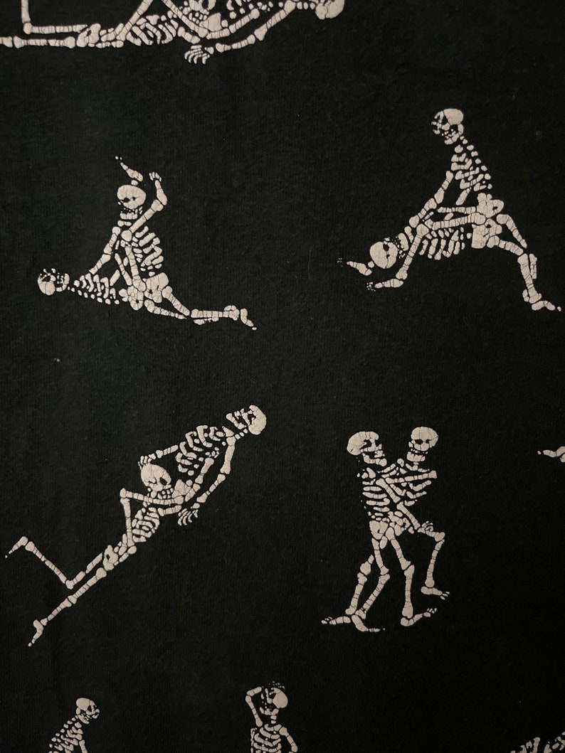 Skeletons Boners Vintage 90s T Shirt Give Her Bone Sex Skeleton