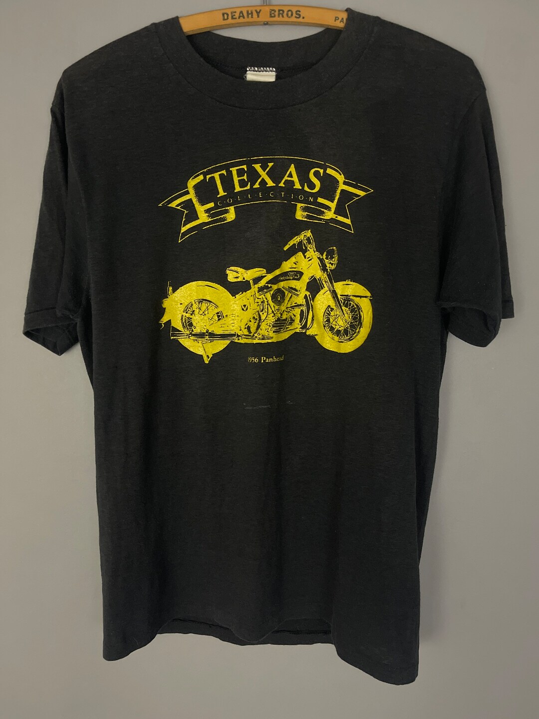 Vintage Harley Davidson Motorcycle T-shirt Houston, Texas Panhead ...