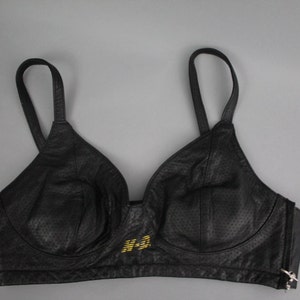 Harley Davidson Motorcycle Biker Leather Bra, Bustier, Bralette, Crop ...