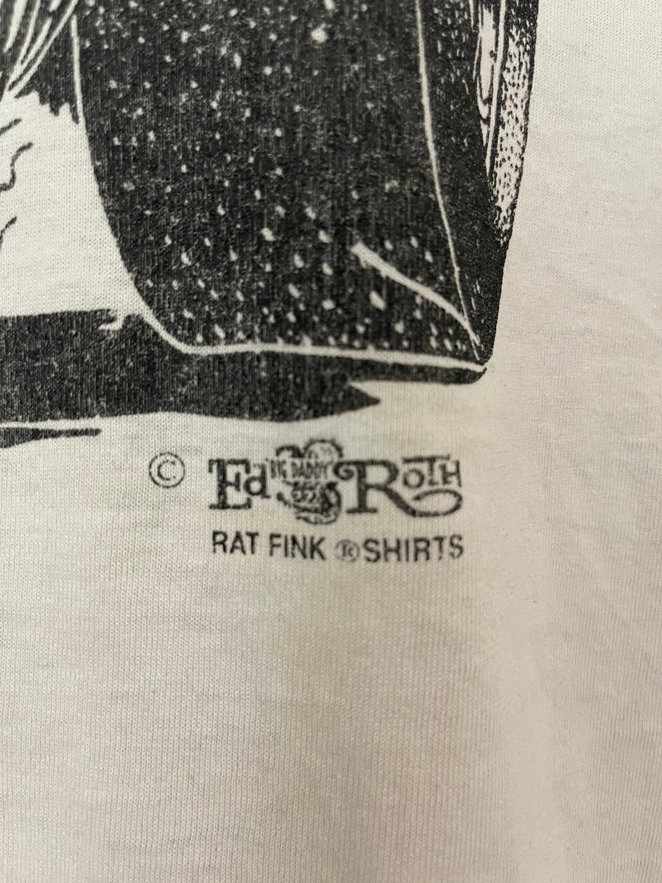 Rat Fink Ed Roth the Rat Trashed Tank Top Cut off Sleeve - Etsy