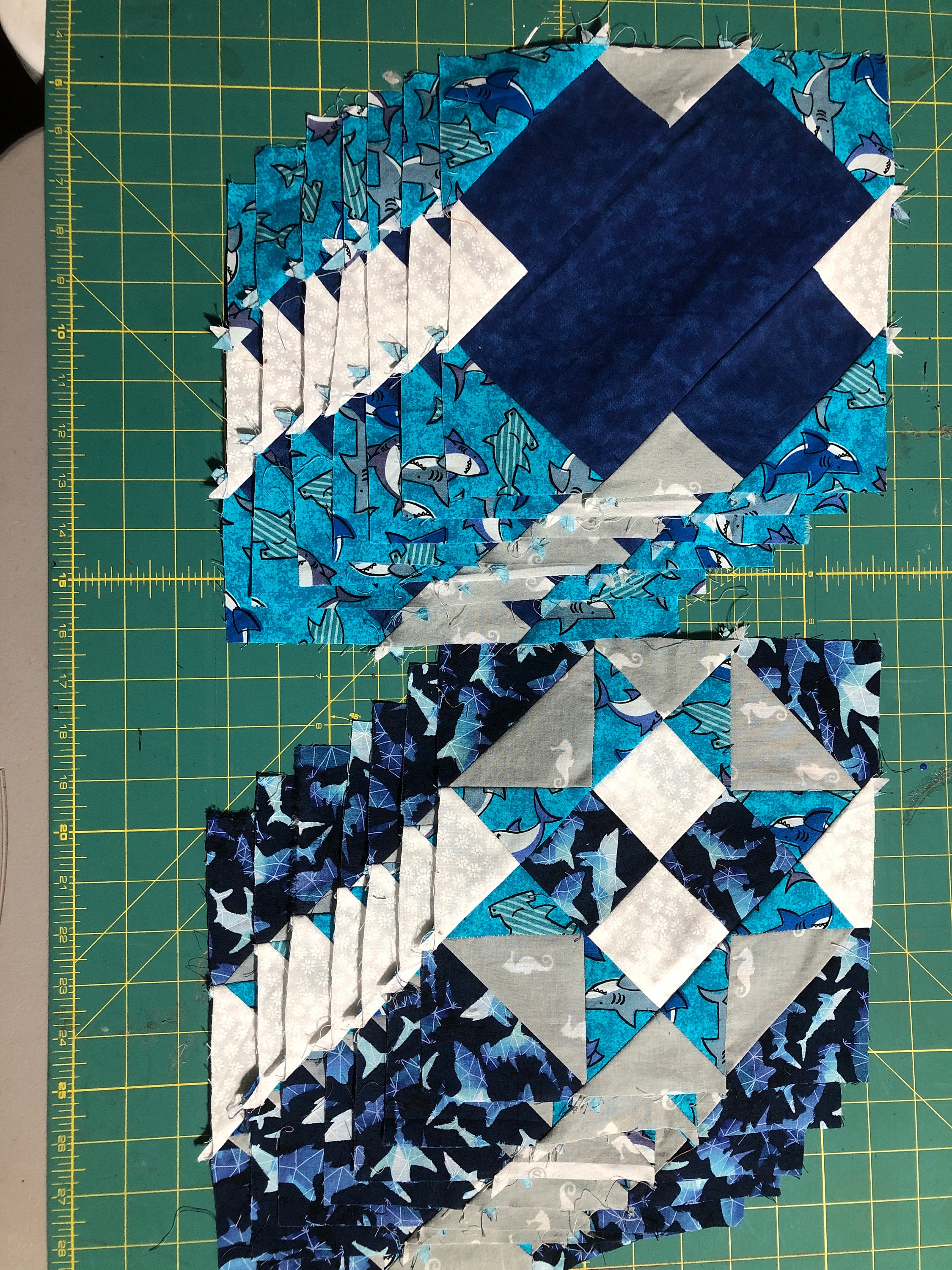 Shark Quilt Blocks - Etsy