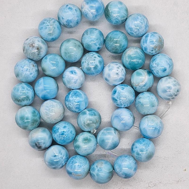 Larimar Beads - Etsy