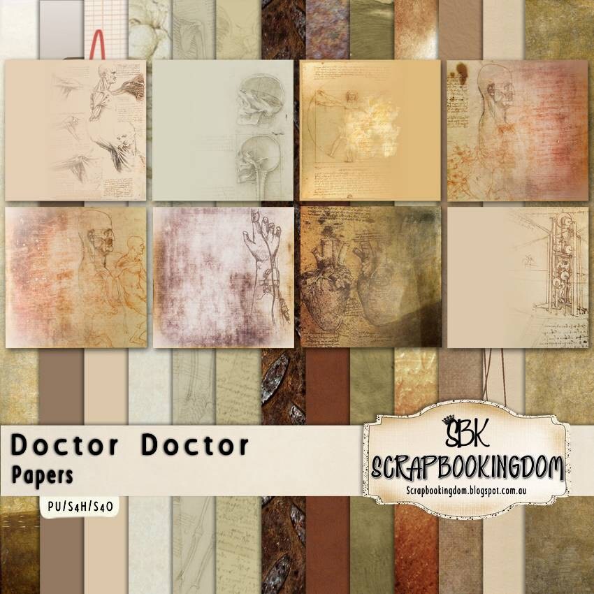 Scrapbook Kit doctor Doctor First Aid Clip Art - Etsy
