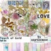 Gold Embellished Digital Scrapbook KIT -TOUCH of GOLD -create, Share ...