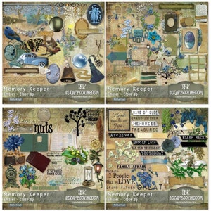 Memory Keeper - Family Tree, Genealogy, Ancestry Digital Scrapbook Kit ...