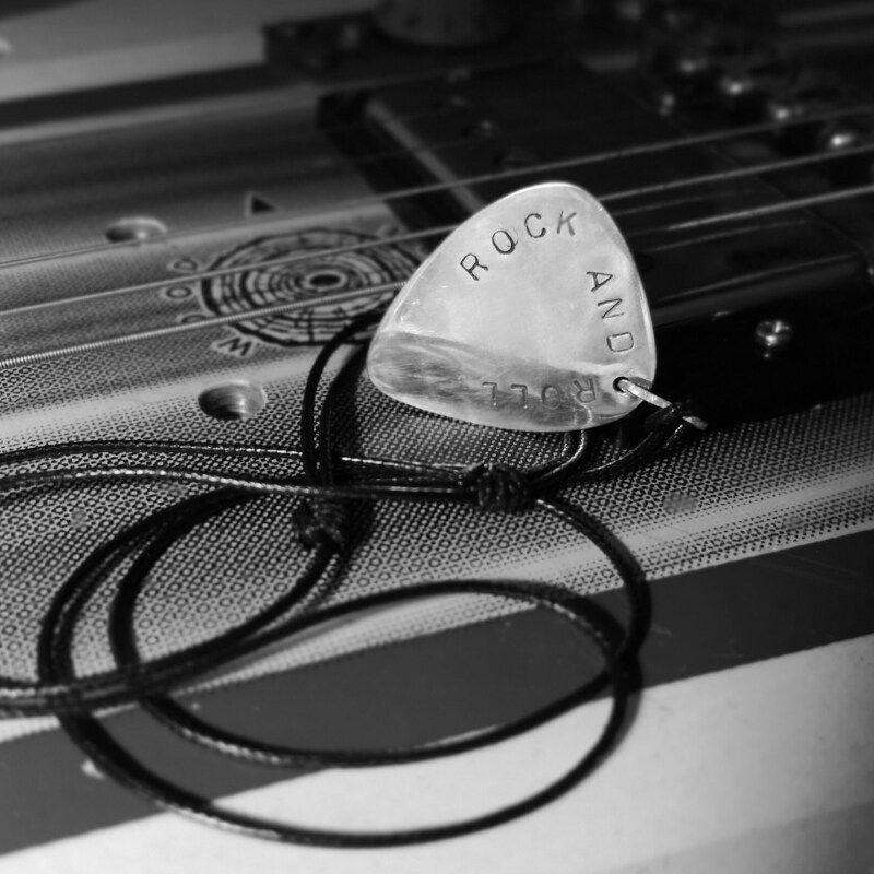 Silver Guitar Picks - Etsy