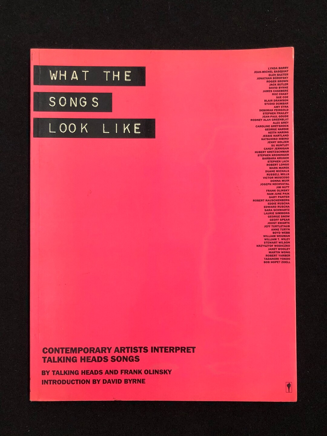 What the Songs Look Like - Contemporary Artists Interpret Talking Heads ...