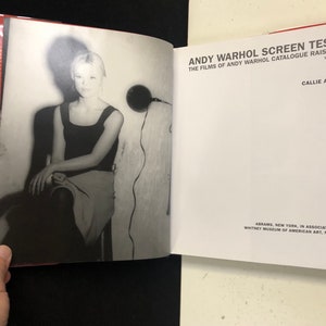Andy Warhol Screen Tests: the Films of Andy Warhol Catalogue Raisonne ...