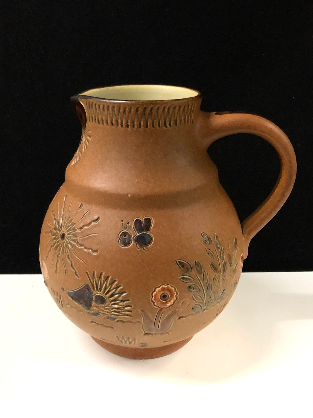Rembershof Keramik Handmade German Ceramic Pitcher Handarbeit - Etsy
