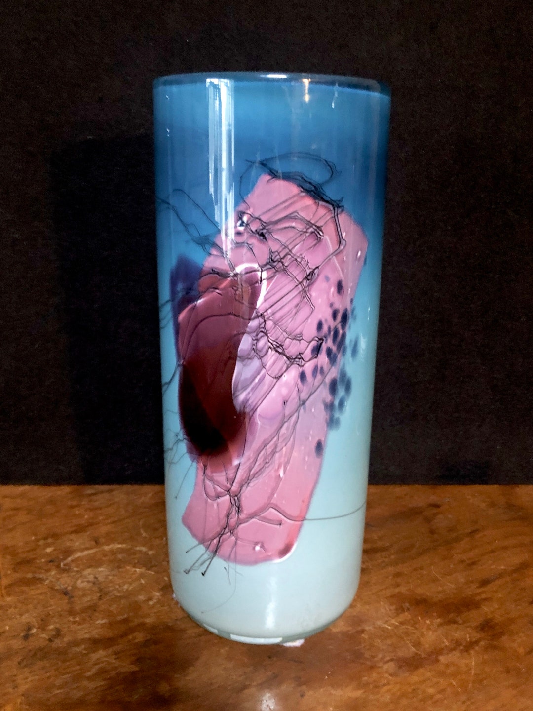 Vintage Glasshouse Studio Seattle Pilchuck Art Glass Vase 12” Free ...