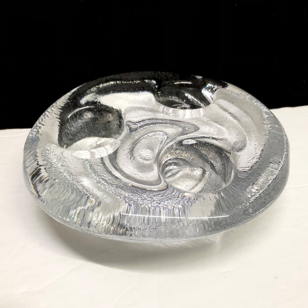 Simon Pearce Crystal Thetford Trio Votive Candle Holder - Etsy