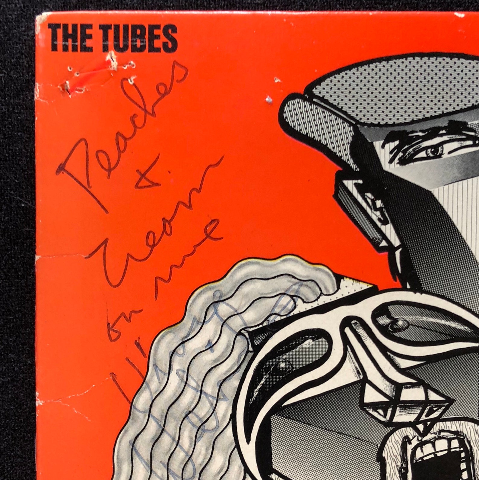 The Tubes Now Rare Signed Album Cover Peaches Records | Etsy