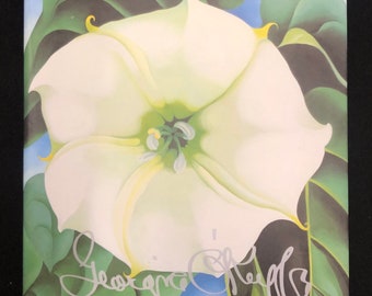 Georgia O'keeffe One Hundred Flowers Book 1987 First Edition Large ...