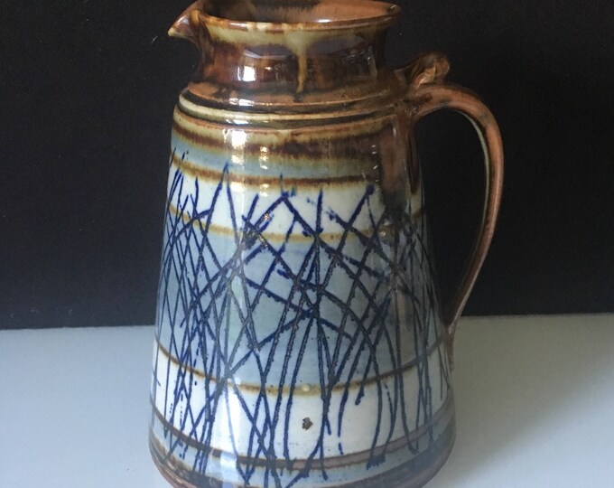 Sam Scott Studio Pottery Water Pitcher Northwest Style - Etsy