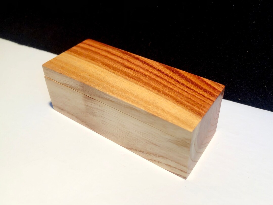 Decorative Handmade Honey Locust Wood Jewelry Keepsake Box - Bob’s ...
