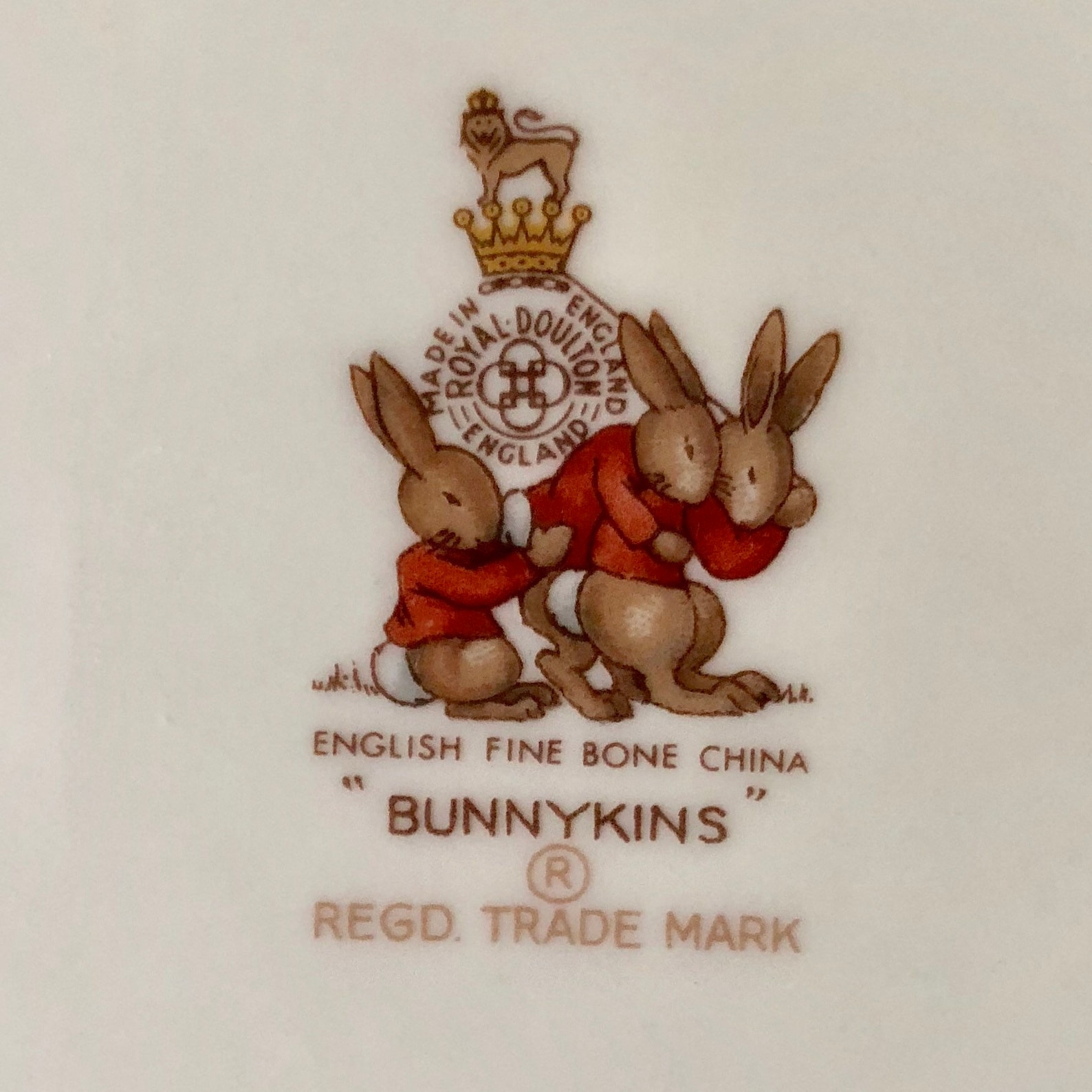 Royal Doulton Bunnykins English Fine Bone China Teacup Cereal | Etsy