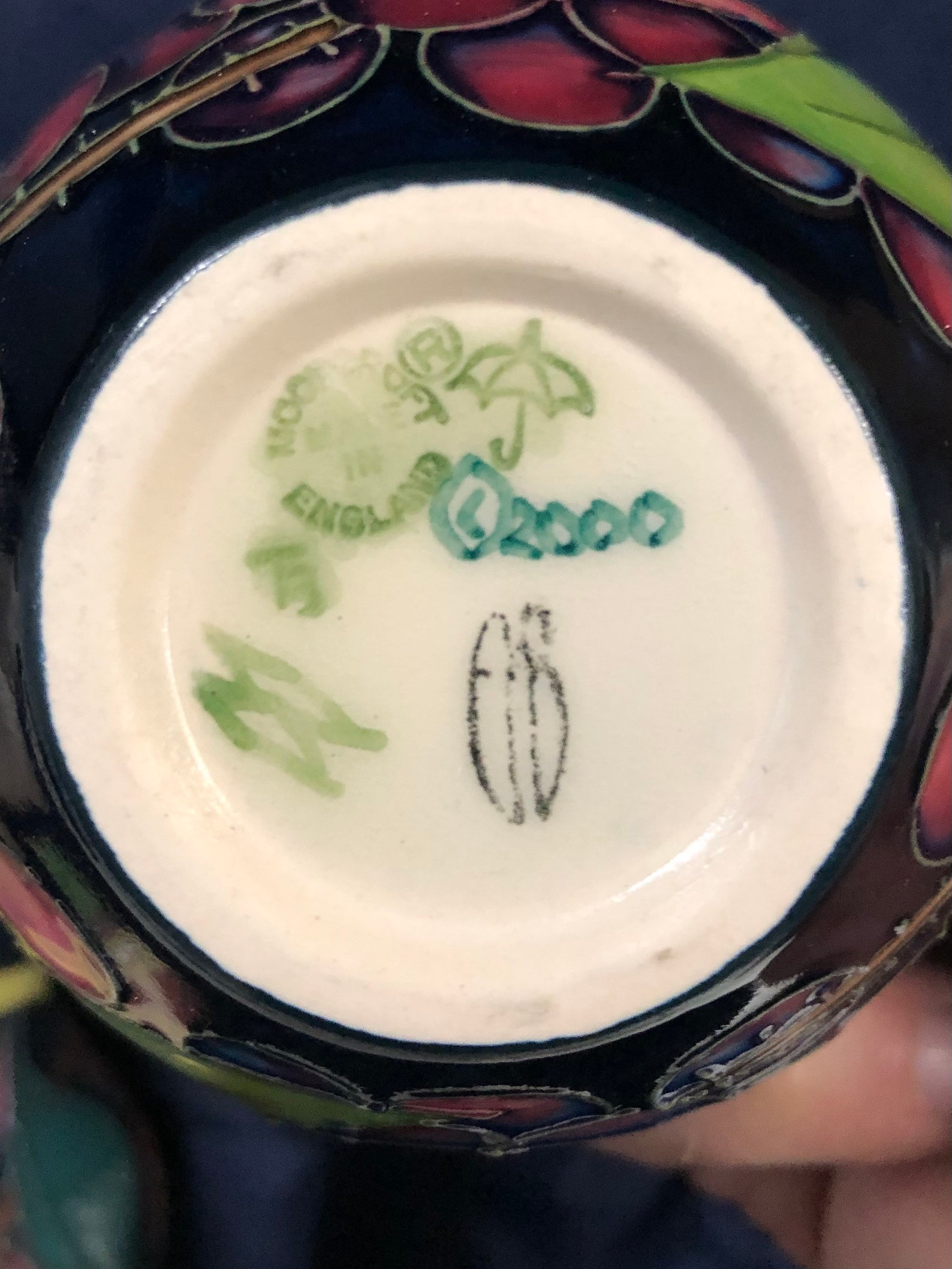 Rare Moorcroft Pottery Emma Bossons FRSA Queens Choice - Etsy