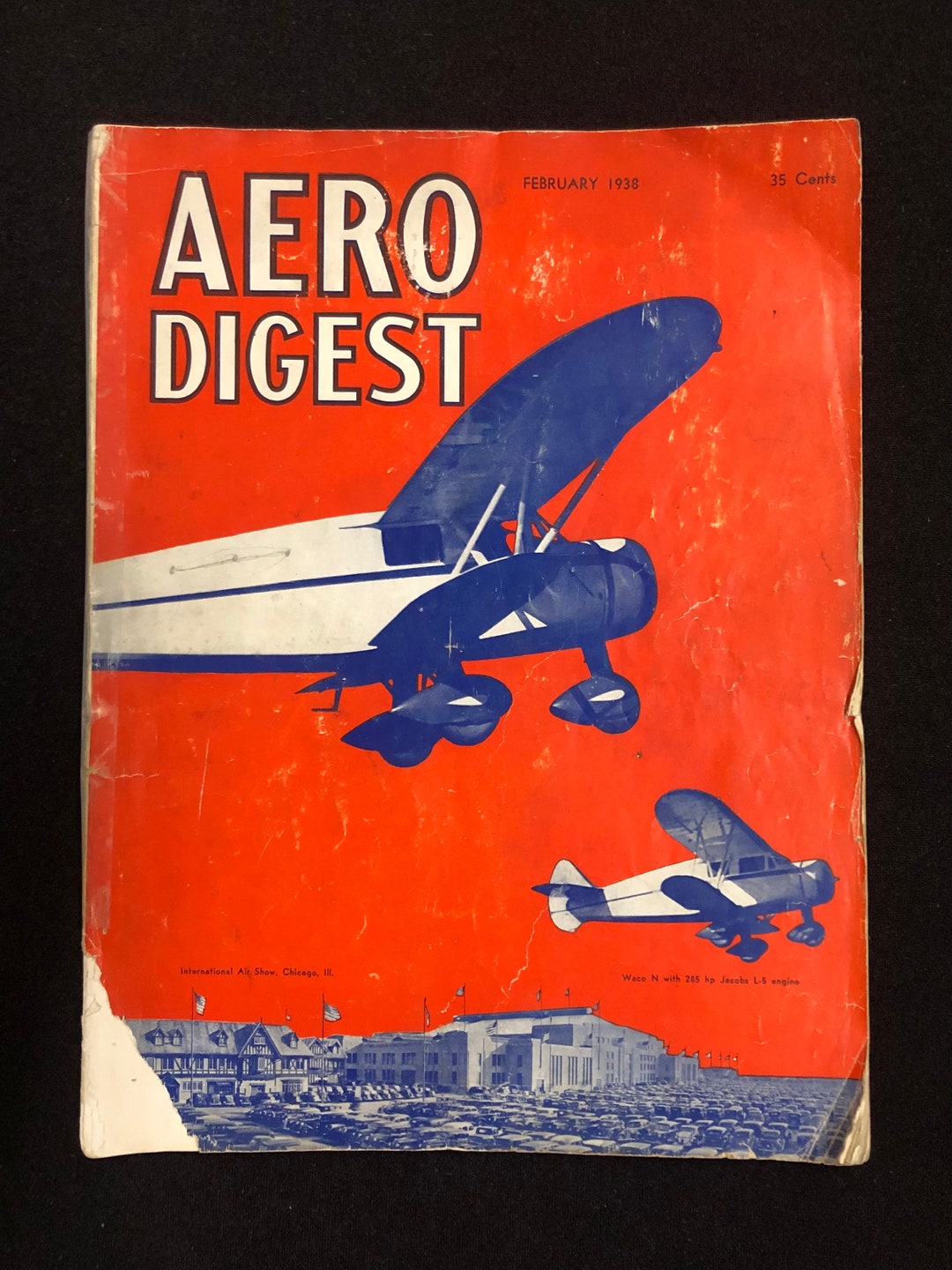 Aero Digest February 1938 Vintage Aviation Magazine - Etsy