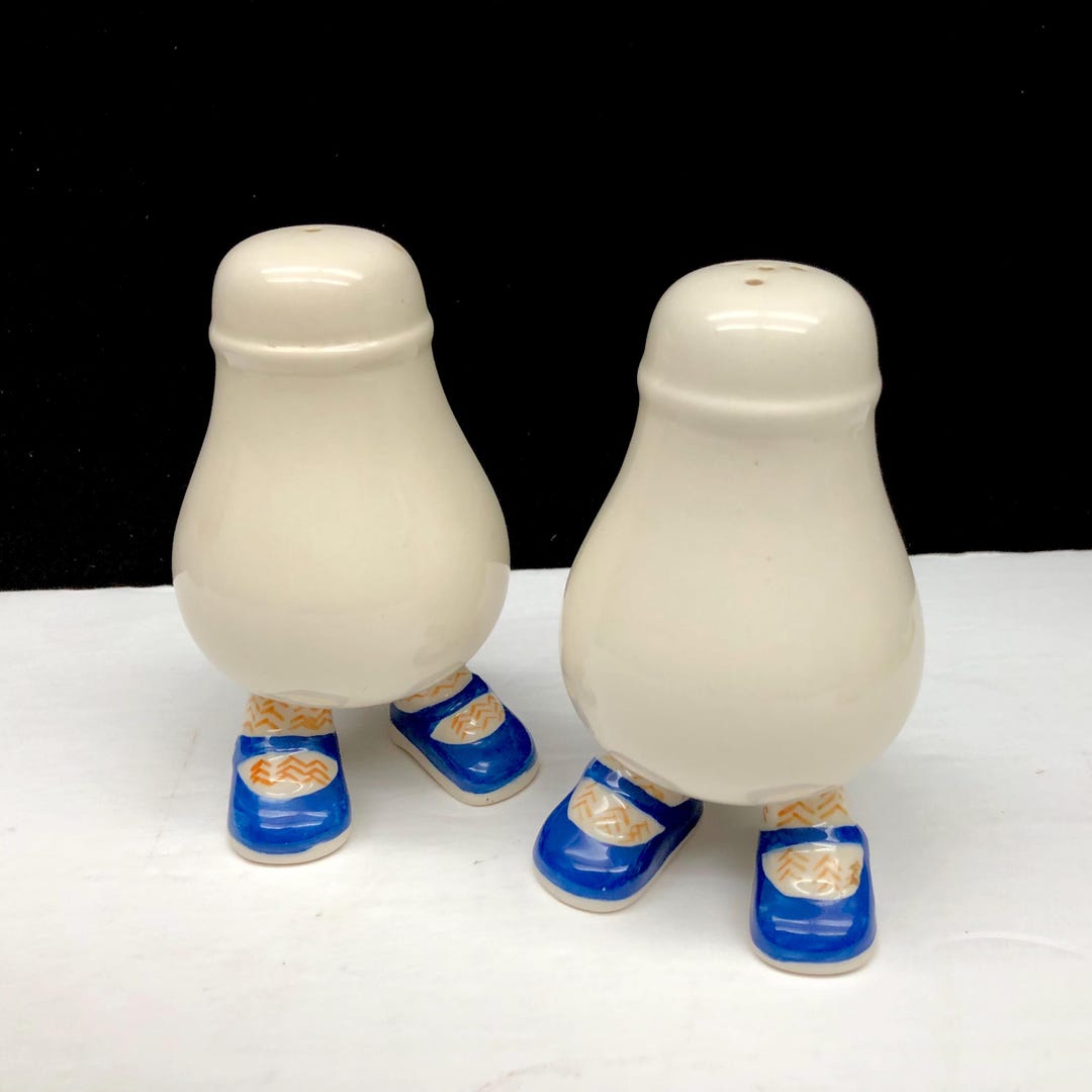 Carltonware Lustre Walking Shoes Feet Salt and Pepper Shakers - Etsy