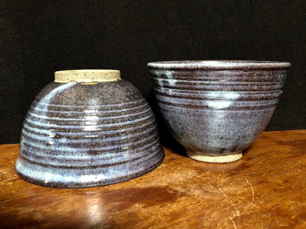 Pair of Mike Beebe Studio Pottery Bowls - Etsy