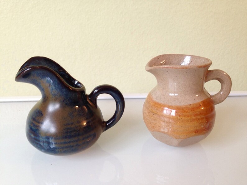Vintage Japanese Ceramic Miniature Pitchers Vandor Importing - Etsy