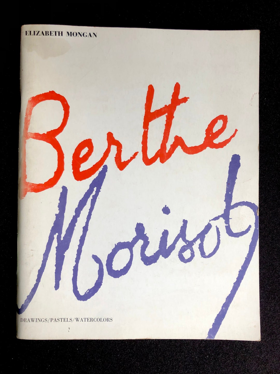 Berthe Morisot Drawings/pastels/watercolors 1960 Exhibition Catalog ...