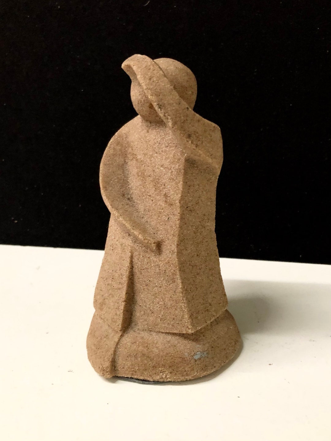 Artisans Du Sable Modernist Sand Sculpture Figure Looking at the Sky ...