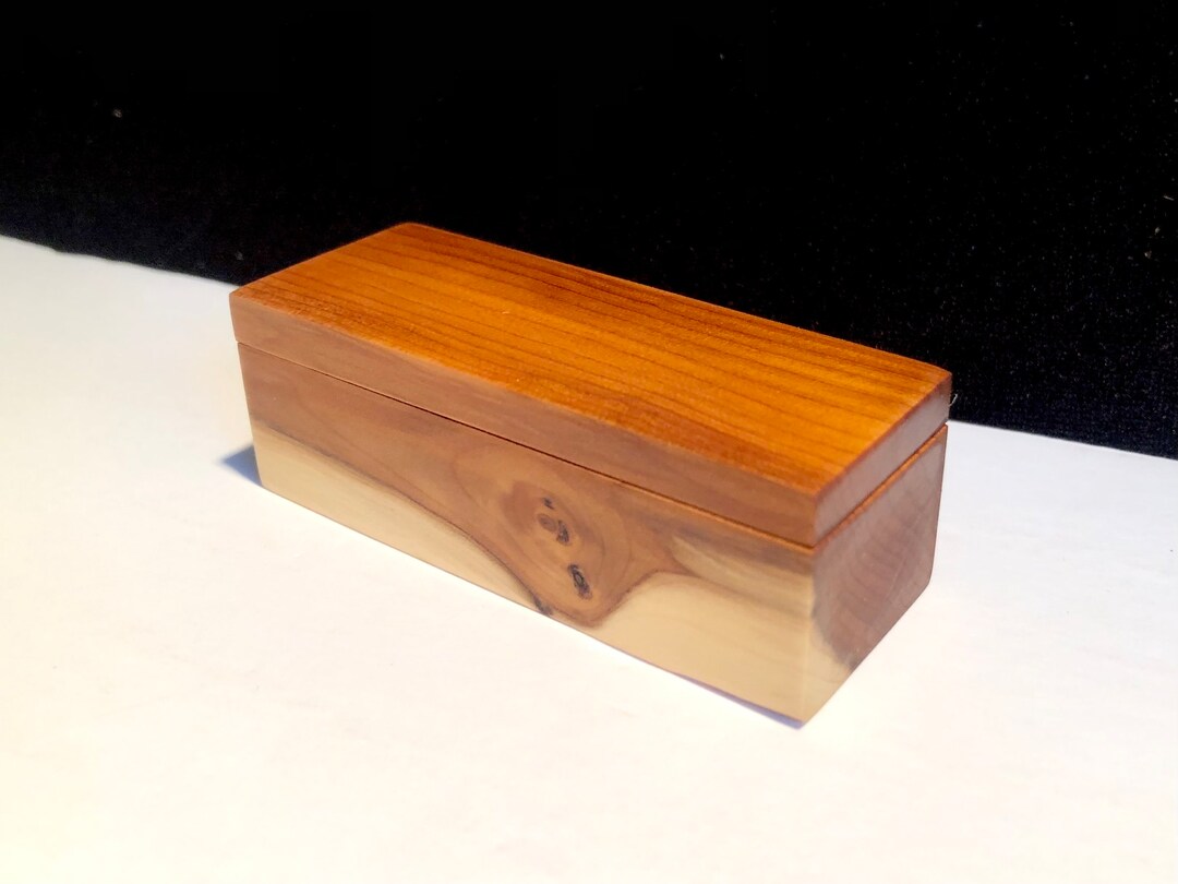 Decorative Handmade Pacific Yew Wood Jewelry Keepsake Box Bobs Boxes - Etsy