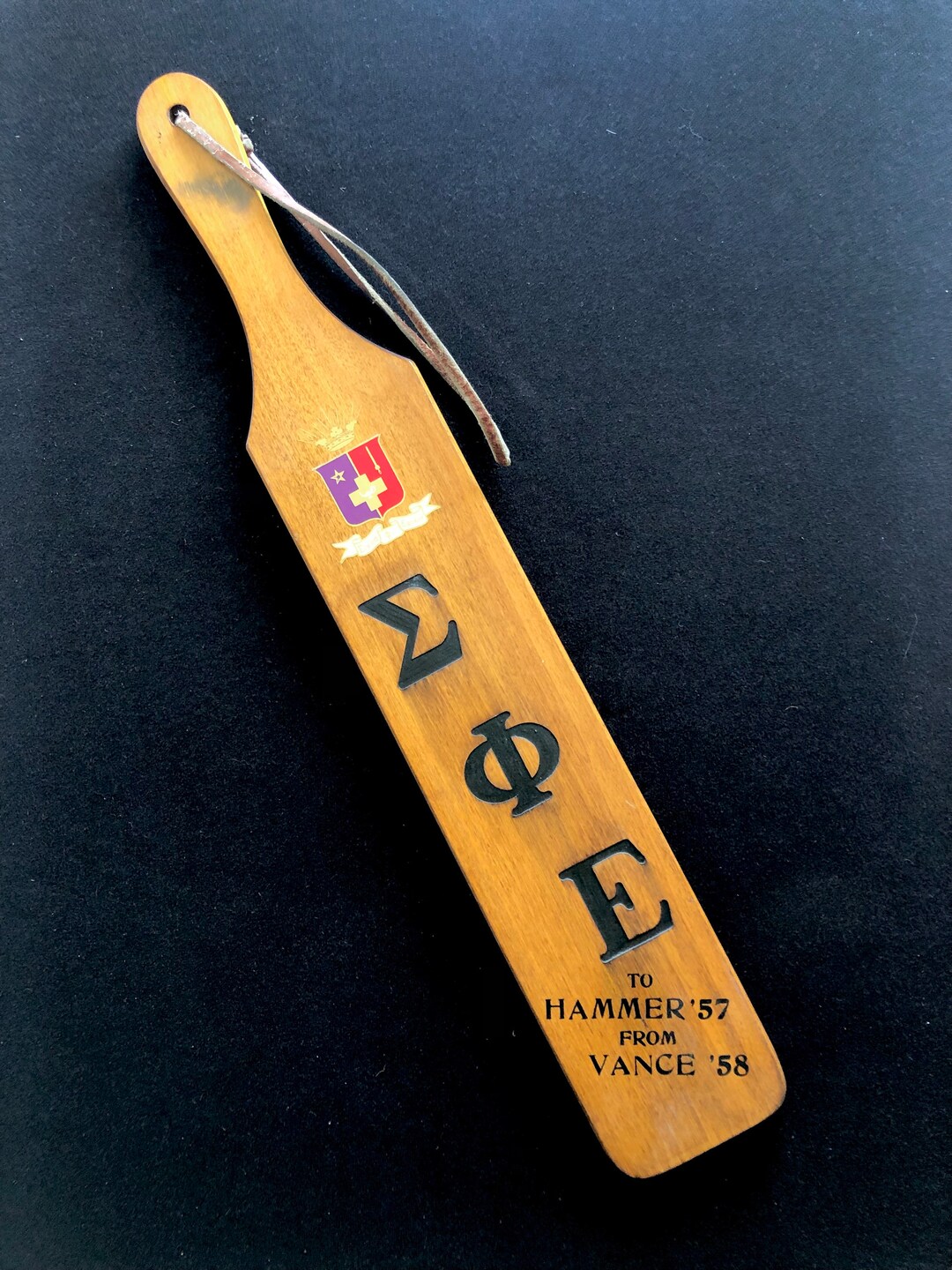 Vintage 1957 Washington State University Sigma Phi Epsilon Wood ...