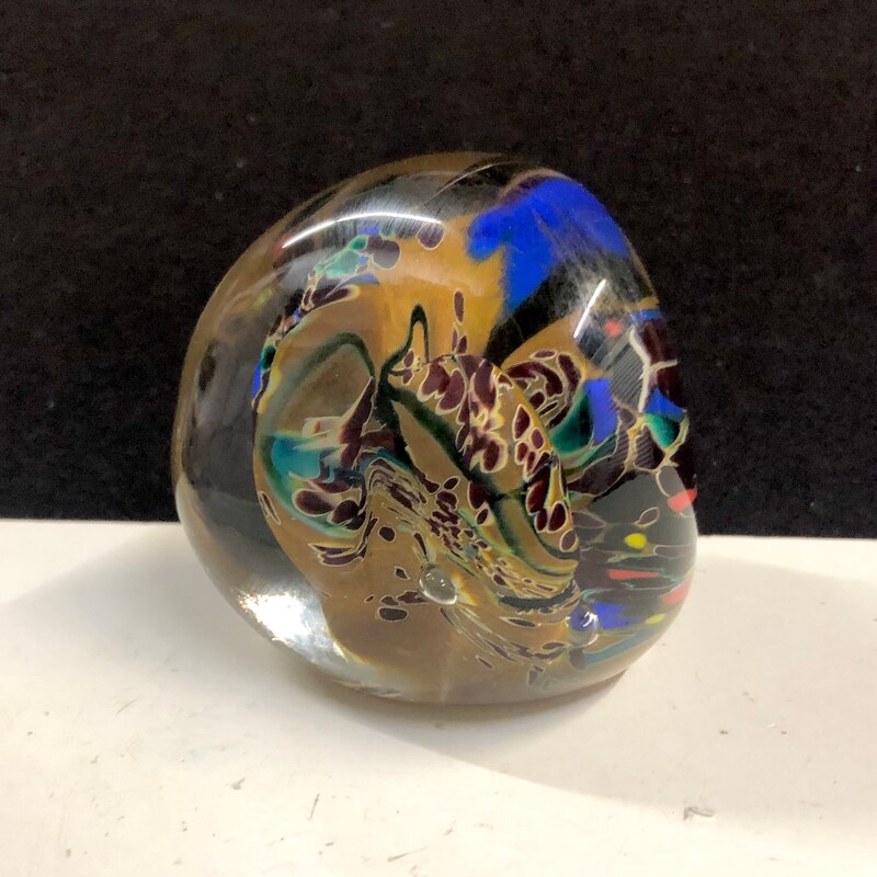 Glass Paperweight - Etsy