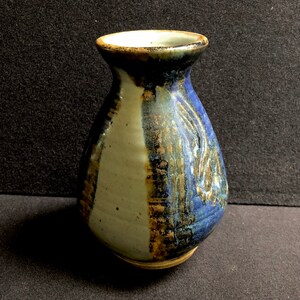Vintage Bob Eckels Mid Century Studio Pottery Vase - Etsy