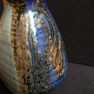 Vintage Bob Eckels Mid Century Studio Pottery Vase - Etsy