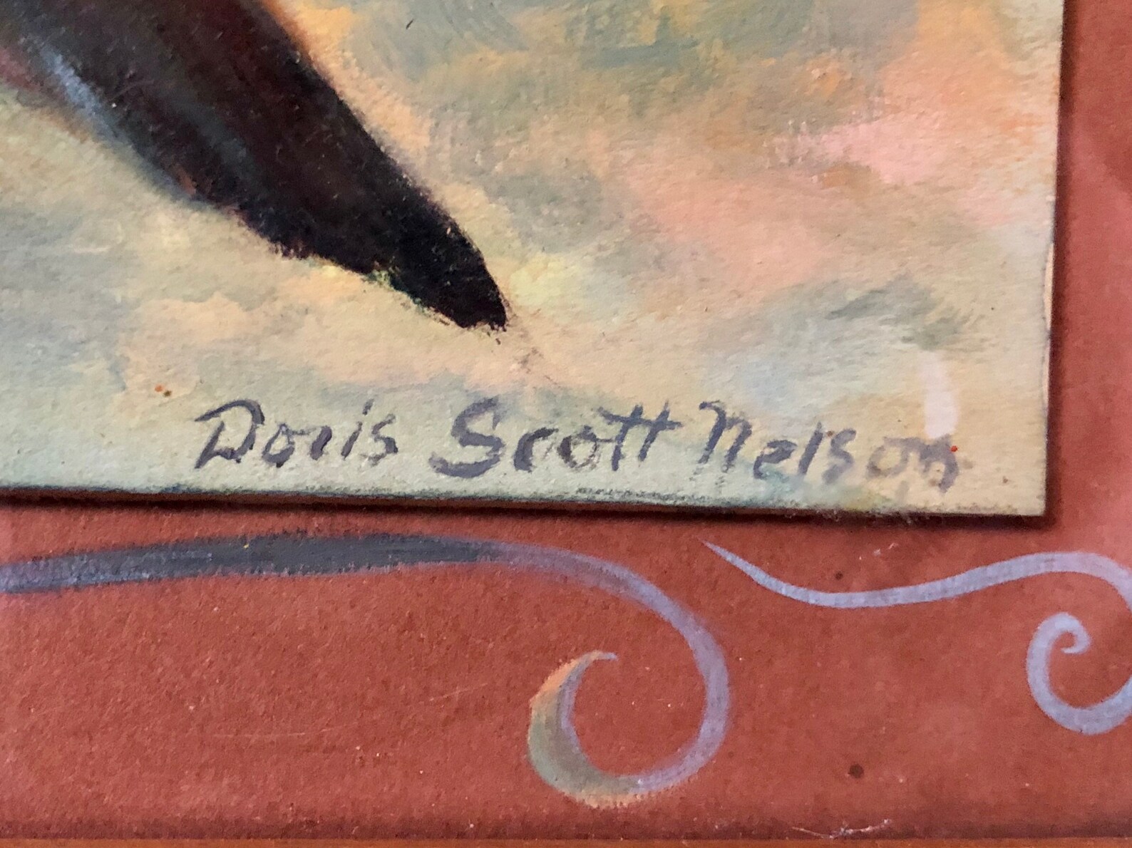 Doris Scott Nelson the Gull Seagull Oil Painting Signed | Etsy