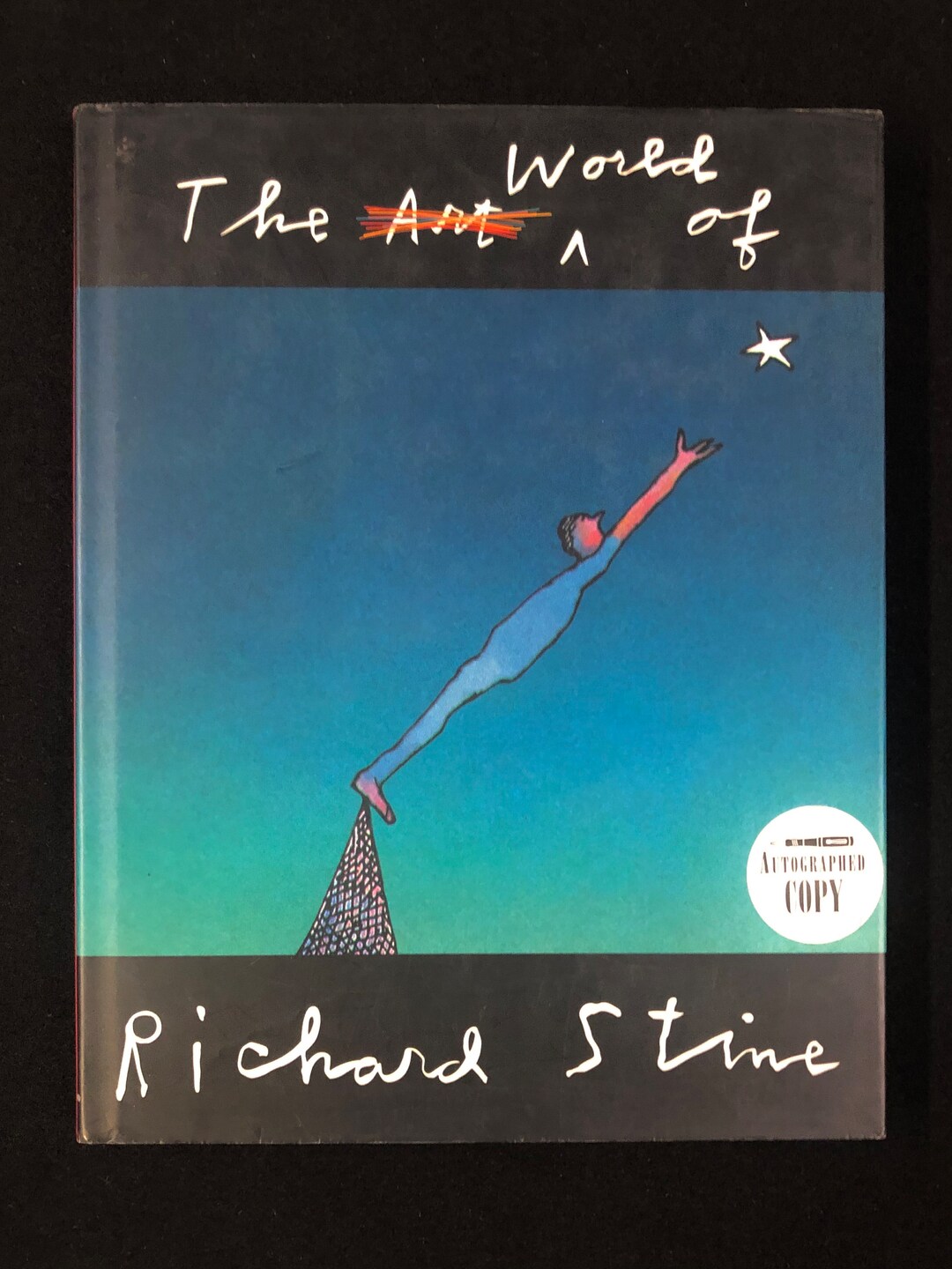 The World of Richard Stine SIGNED 1st Printing HBDJ 1994 - Etsy