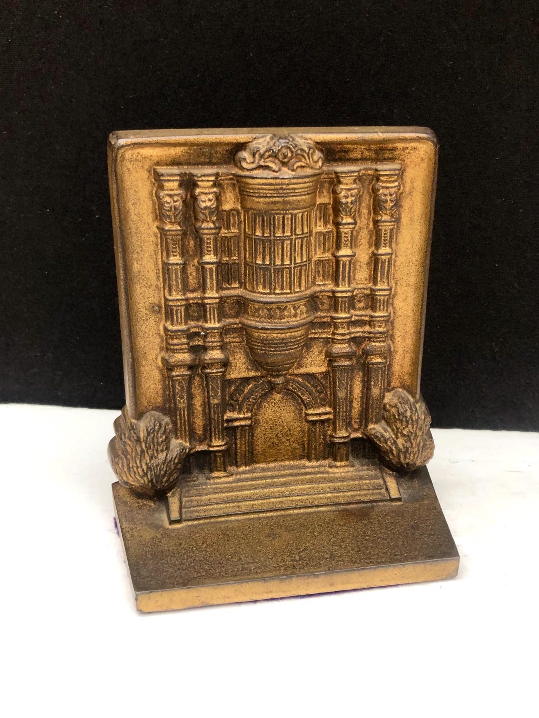 Vintage Bradley & Hubbard Bramshill Mansion Bookend - Etsy