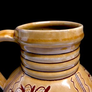 Vintage Jamestown Pottery Colonial American Redware Pitcher Jug - Etsy