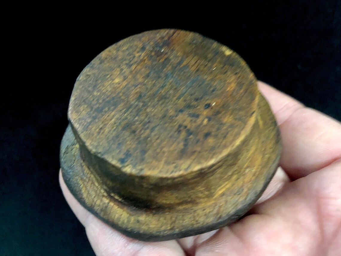 Antique Treenware Tobacco Box With Lid Free Shipping - Etsy