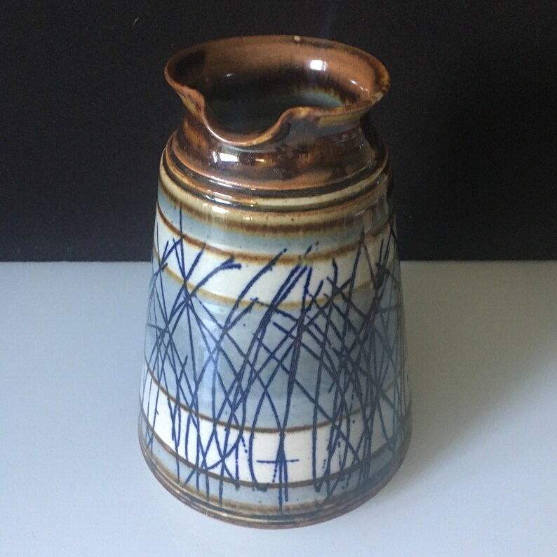 Sam Scott Studio Pottery Water Pitcher Northwest Style | Etsy