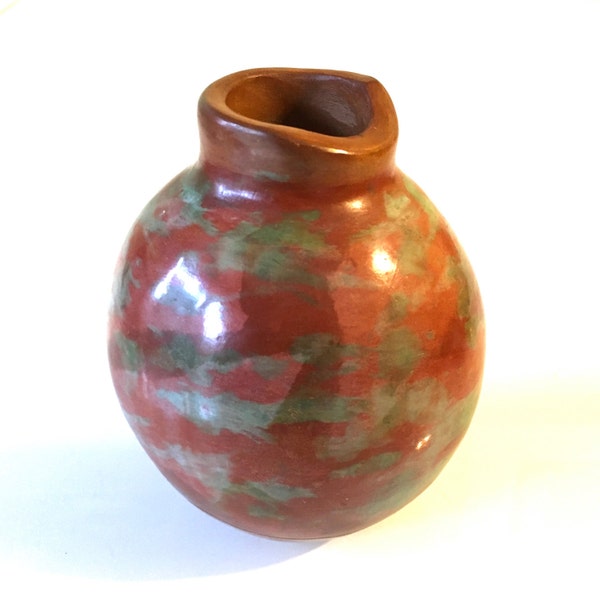 Chulucanas Peru Art Pottery Vase - Etsy