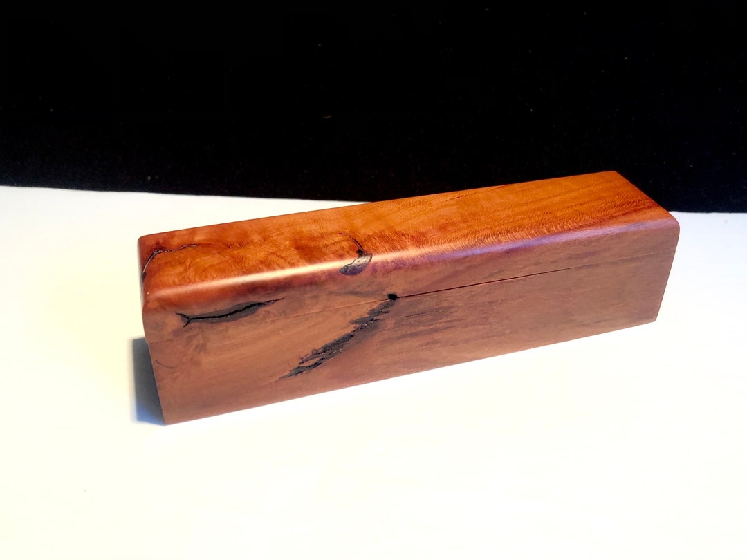 Decorative Handmade Plum Wood Jewelry Keepsake Box Bobs - Etsy