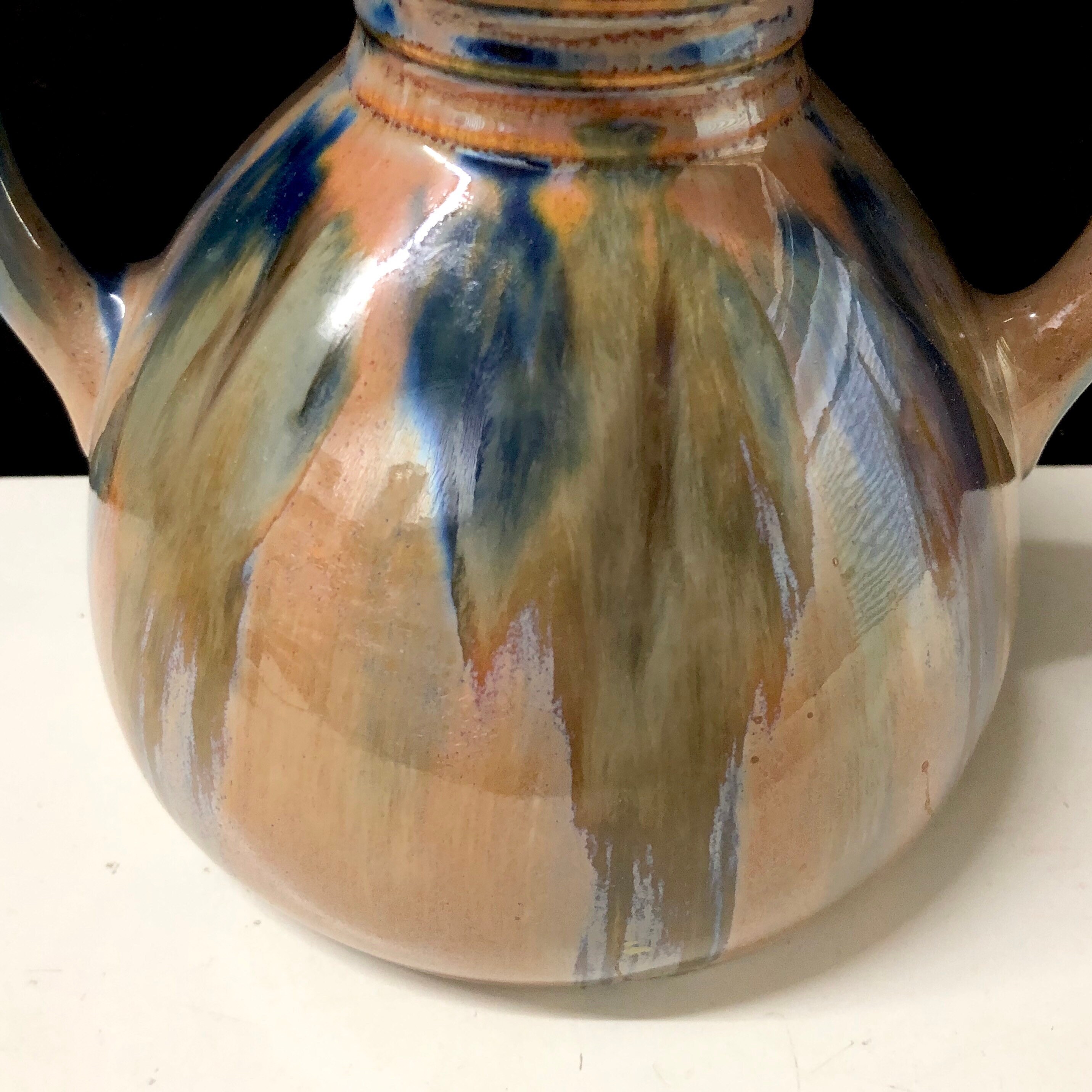 Ditmar Urbach Alienware Drip Glaze Vase Czech Art Deco Pottery - Etsy 日本