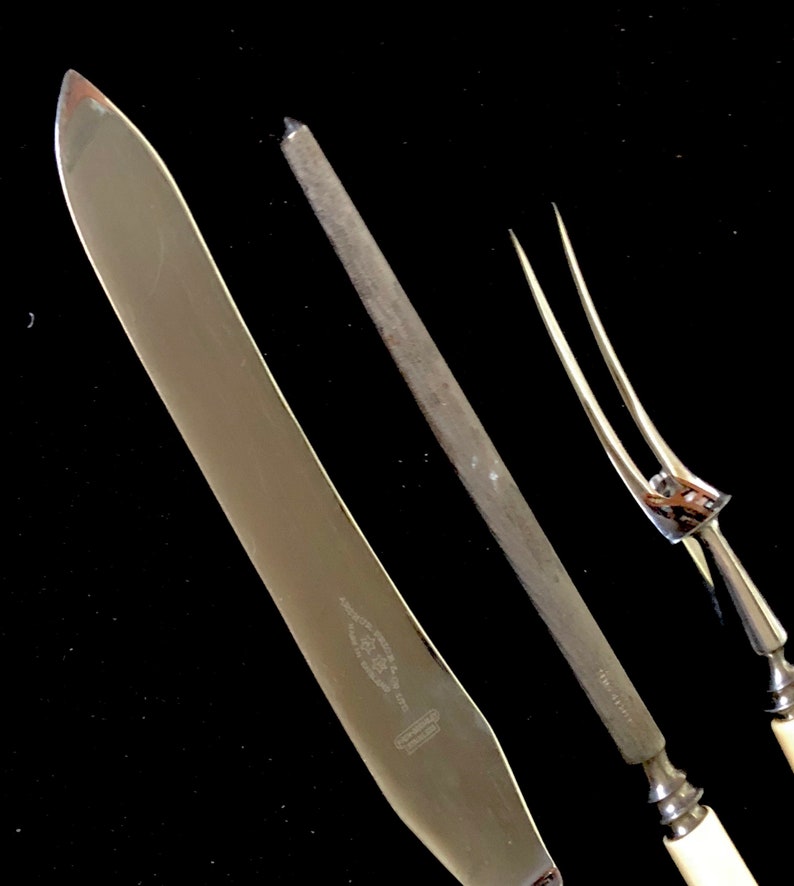 Vintage Arthur Price Carving Set Firth Brearley Stainless - Etsy