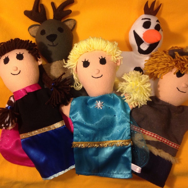 Frozen Puppets - Etsy