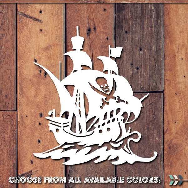 Pirate Ships Decal - Etsy