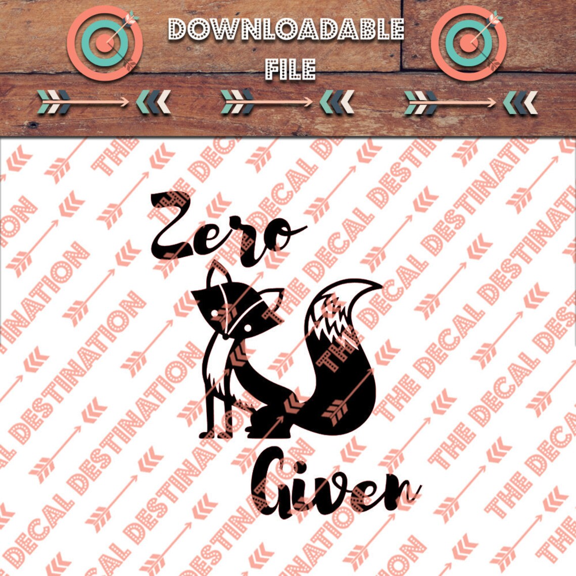 Zero Fox Given | SVG File | JPEG File | PNG File | Silhouette File ...