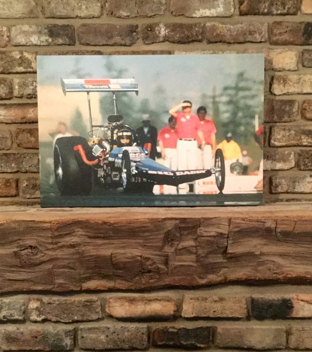 Big Daddy Don Garlits Top Fuel Dragster Digital Painting on Canvas 20 ...