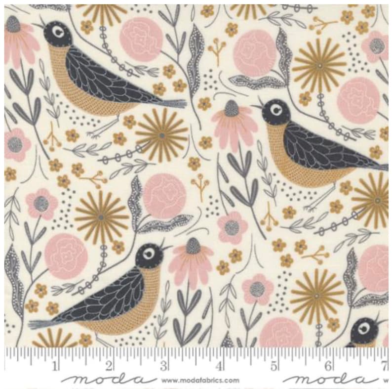 Birdsong Quilt Panel by Gingiber for Ruby Star Society - Etsy