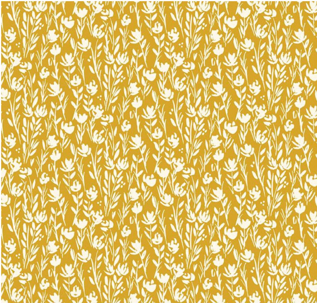 Eden Mustard Tonal From Gabrielle Neil Design for Riley Blake - Etsy