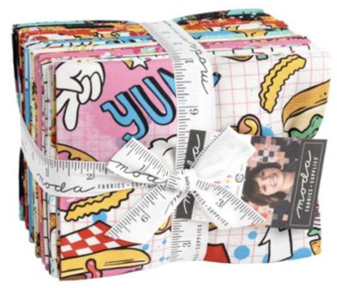 Snack Shack Fat Quarter Pack by Crystal Manning for Moda Fabrics - Etsy